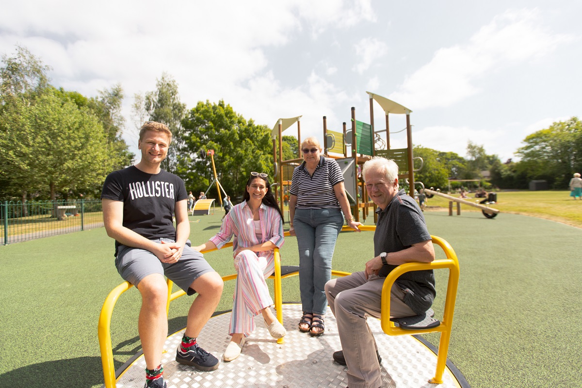 Upgraded play area officially reopened - Gawsworth Life